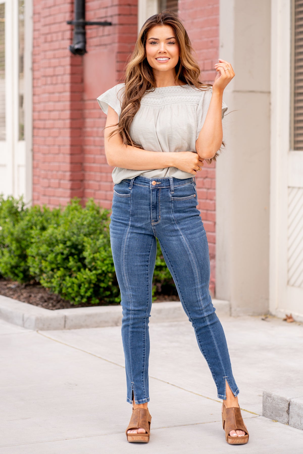 Judy Blue Jeans | Road Tripping High Rise Front Seam Skinny JB82494 ...