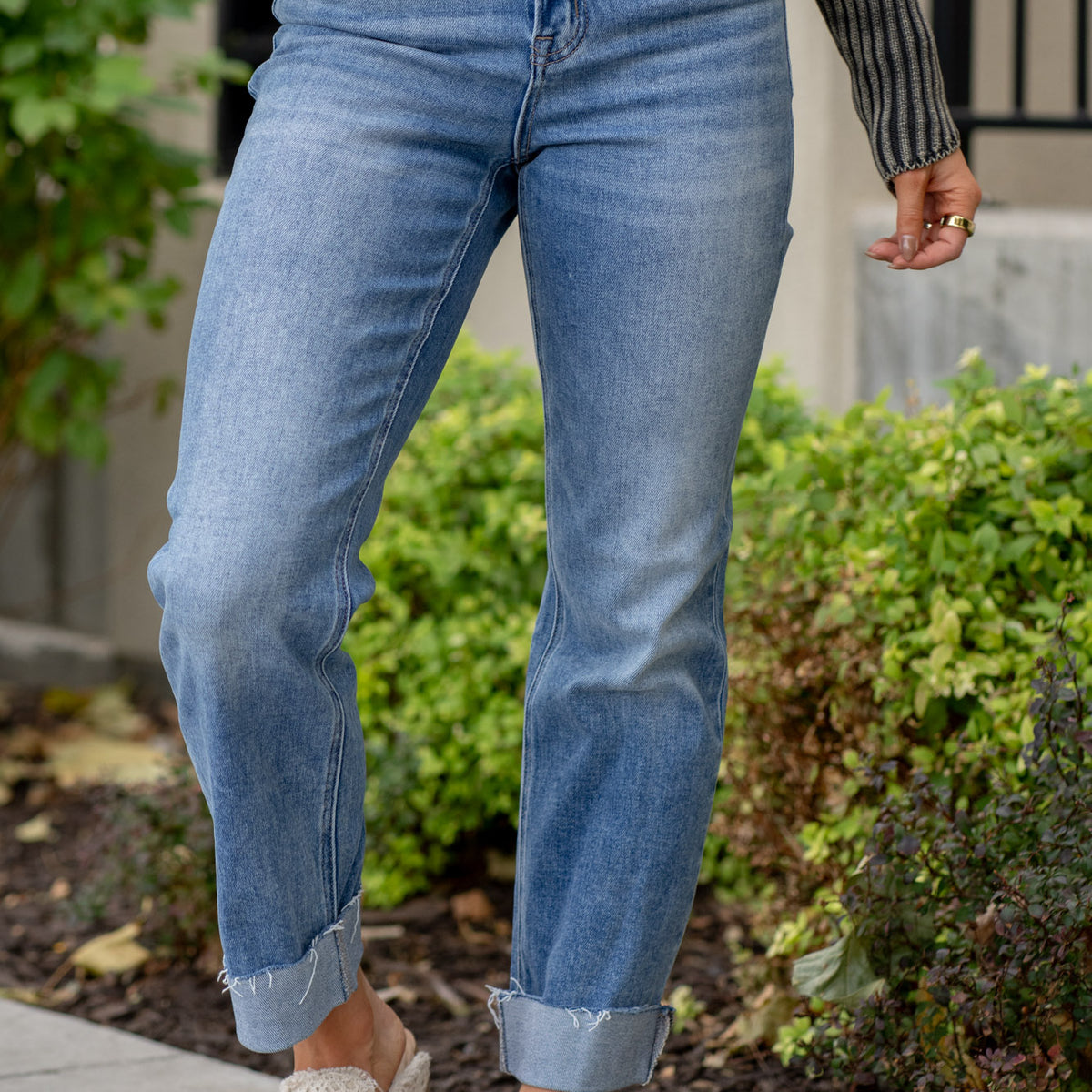 Flying Monkey Delectable High Rise Straight Leg F5691 – American Blues
