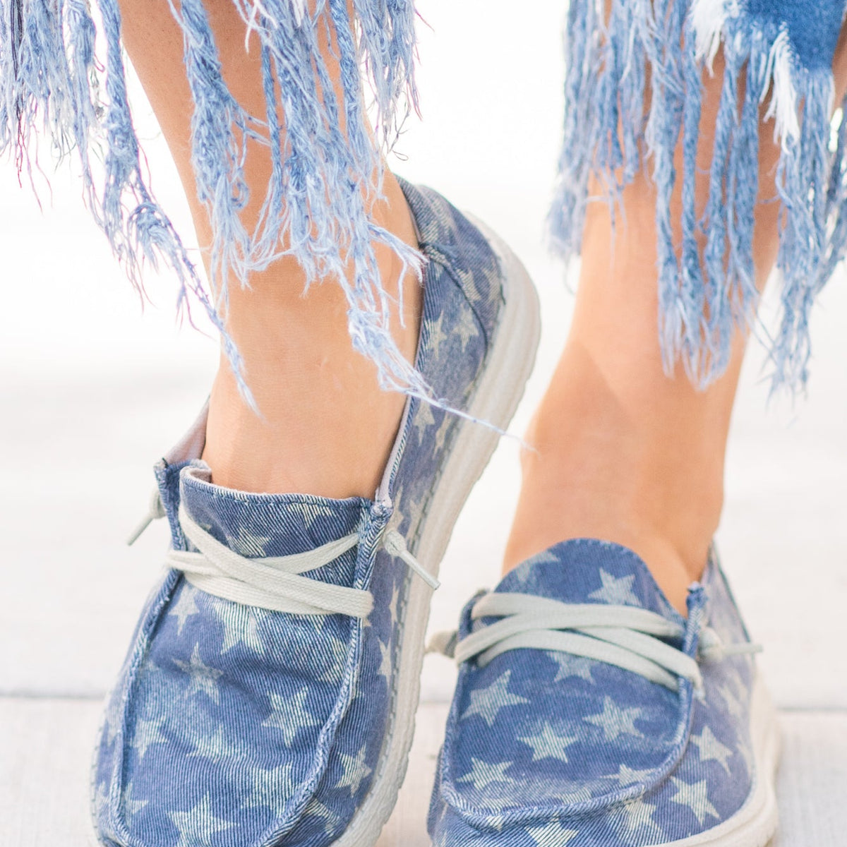 Gypsy Jazz Shoes Cadence Star Boat Shoes Gjsp0088 American Blues