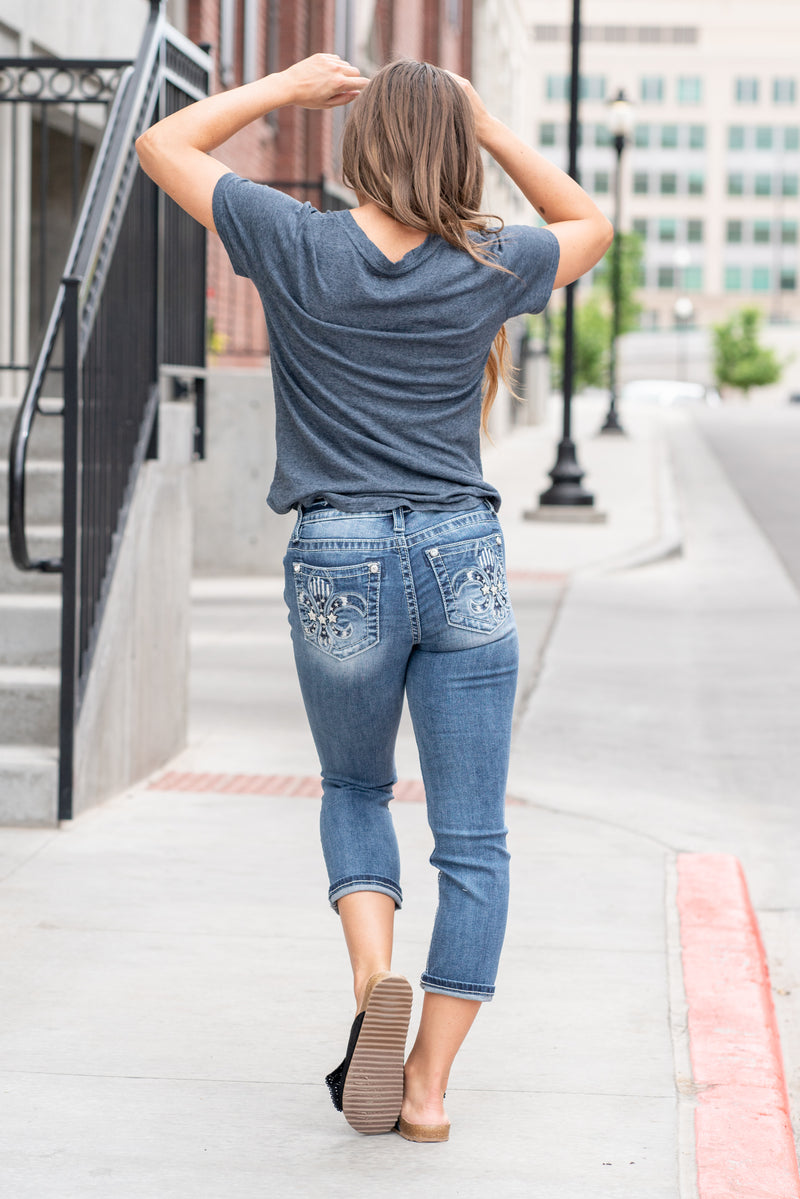 Miss Me Capris On Sale